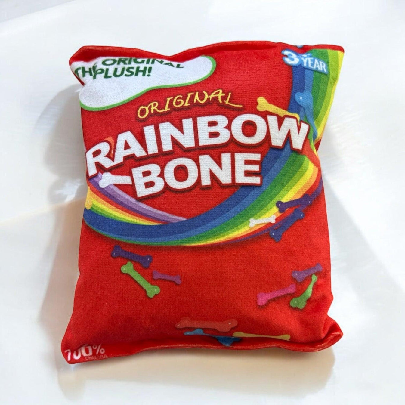 Rainbow Bone Toy - funny dog toys – bearsupreme